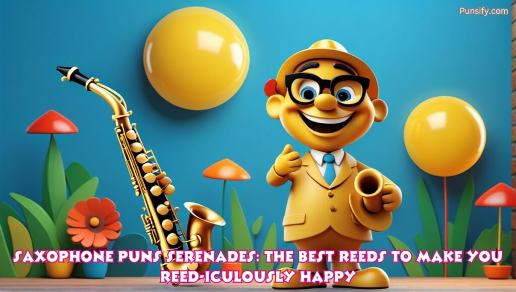 Saxophony of Laughs: Over 200 Reed-iculously Clever Sax Puns to Jazz Up ...