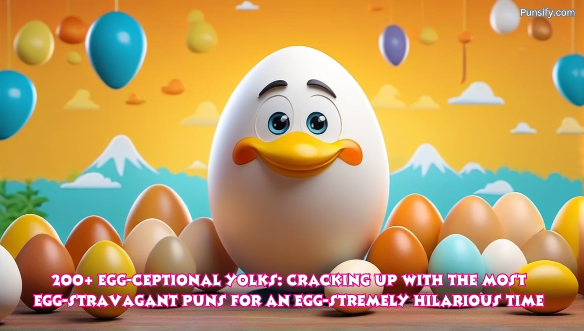 200+ Egg-ceptional Yolks: Cracking Up with the Most Egg-stravagant Puns ...
