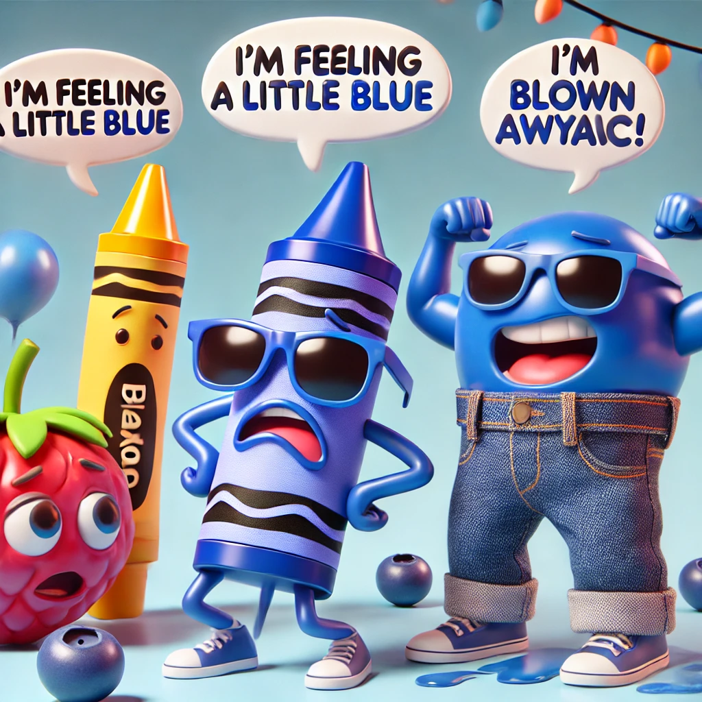 200+ Blue Puns That Will Have You Feeling Tickled Blue With Laughter ...