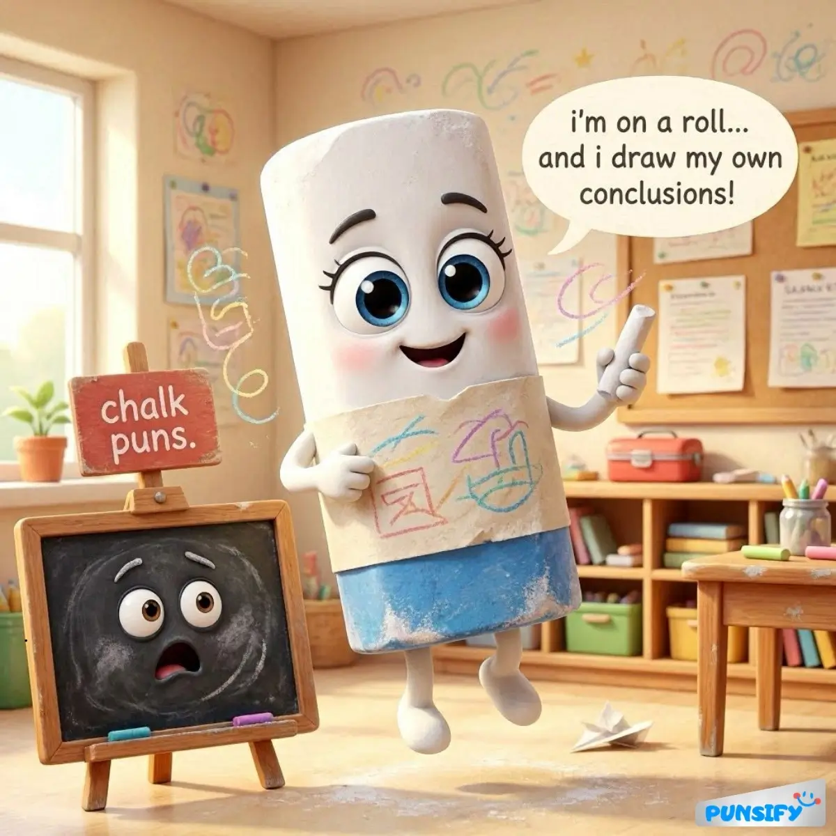 169+ Hilarious Chalk Puns & Jokes It Up to Laughter That Will Make You ...