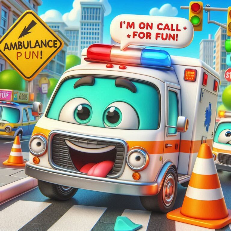 200+ Funny Ambulance Puns to Rev Your Humor Engine and Heal Laughter in ...