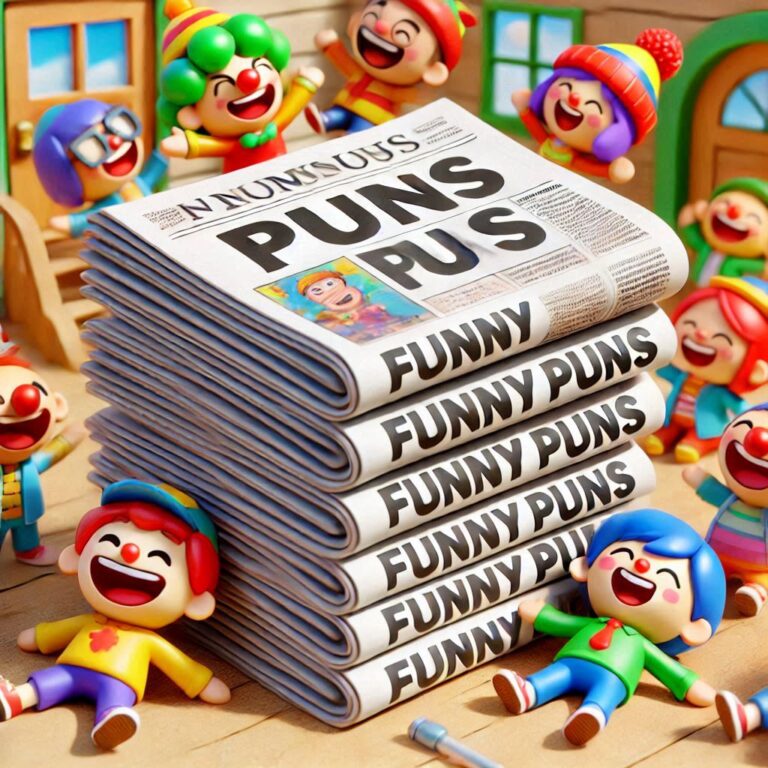 200+ Newspaper Puns That Will Have You Rolling With Laughter in 2025 ...