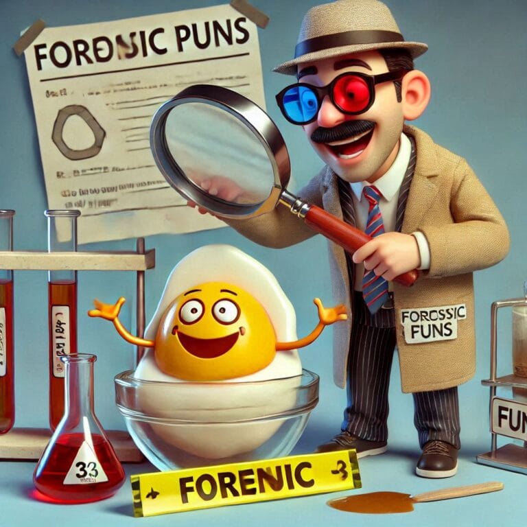 200+ Hilarious Forensic Puns to Investigate and Solve the Mystery of Fun