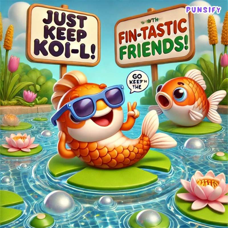 200+ Koi Fish Puns Topic That Are Fin-tastically Funny and Clever - Punsify