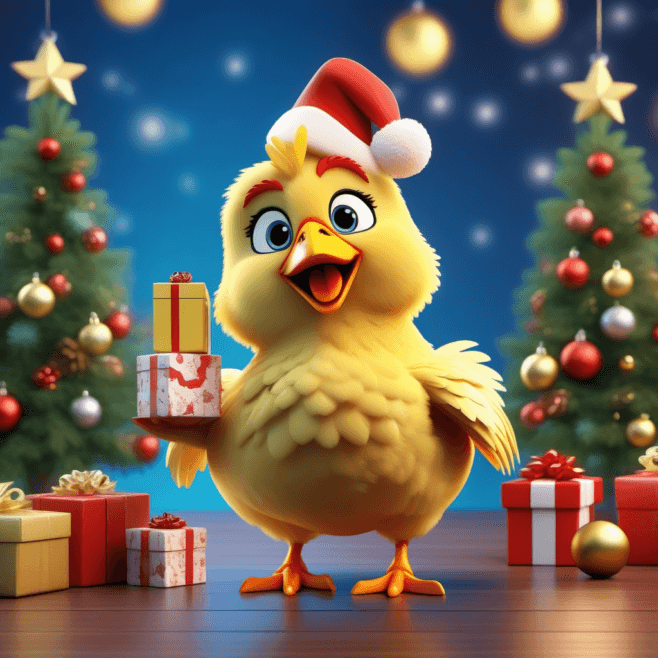 200+ Christmas Chicken Puns That Will Crack You Up with Holiday Cheer ...