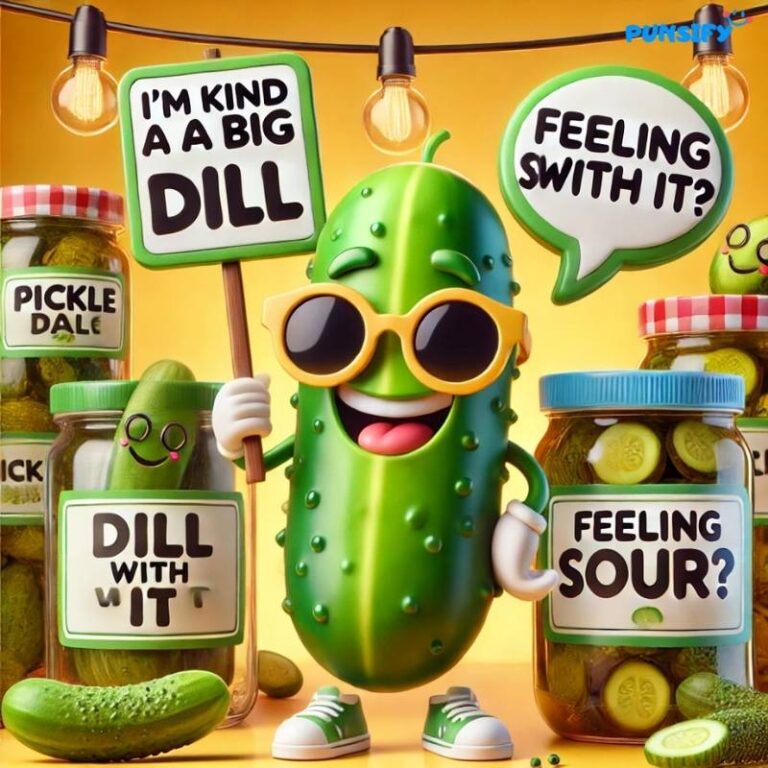 200+ Pickles Puns That’ll Keep Your Jokes Crisp And Full Of Flavor ...