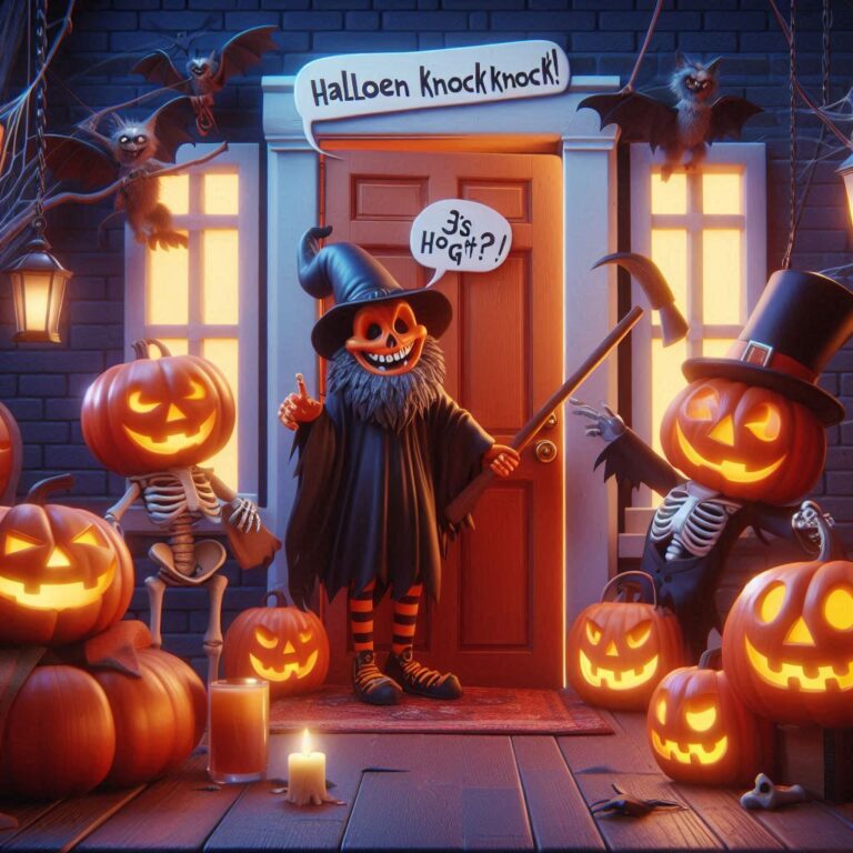 200+ Halloween Knock Knock Jokes for Spooktacular Fun and Laughter ...
