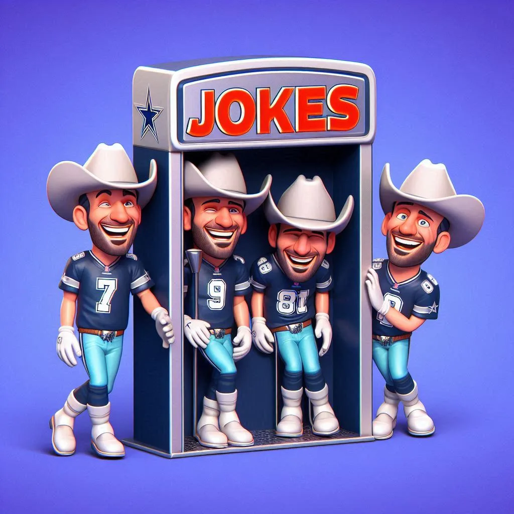 Cowboy Fan Jokes Future Cowboy Superstar Funny Texas Team Fan Tee'