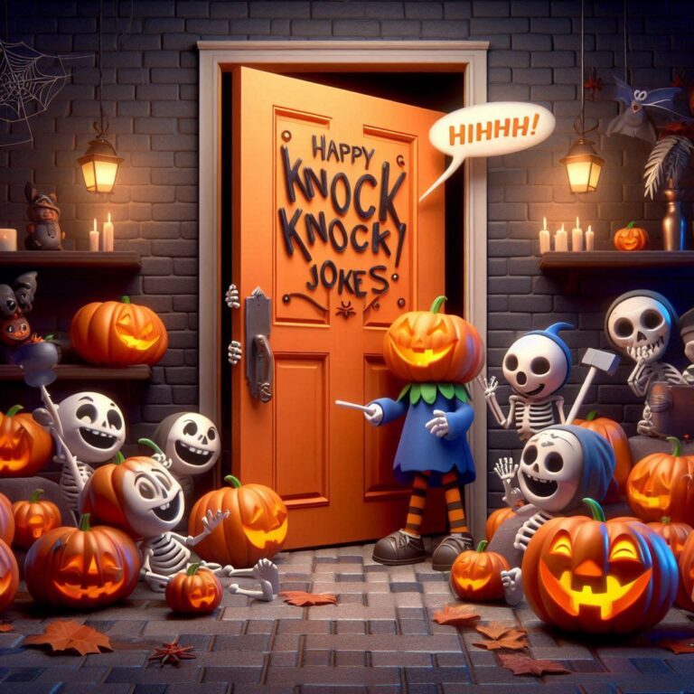 200+ Hilarious Halloween Knock Knock Jokes for Spooktacular Fun and ...