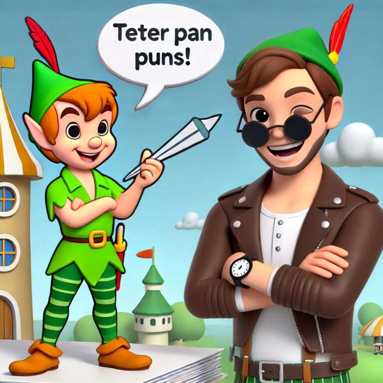 200+ Peter Pan Puns to Ignite Your Imagination and Bring a Smile to ...
