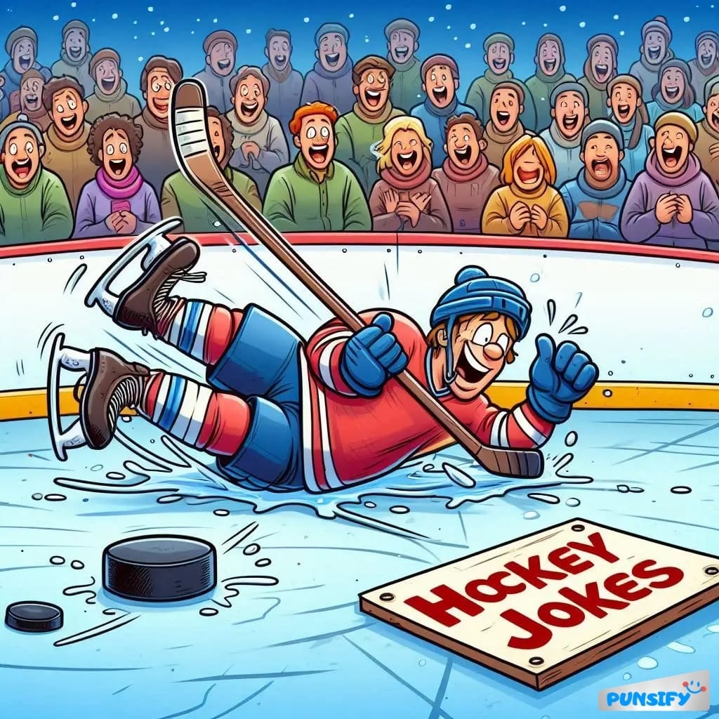 187+ Ice-Breaking Hockey Jokes and Puns That Will Crack You Up in Jan ...