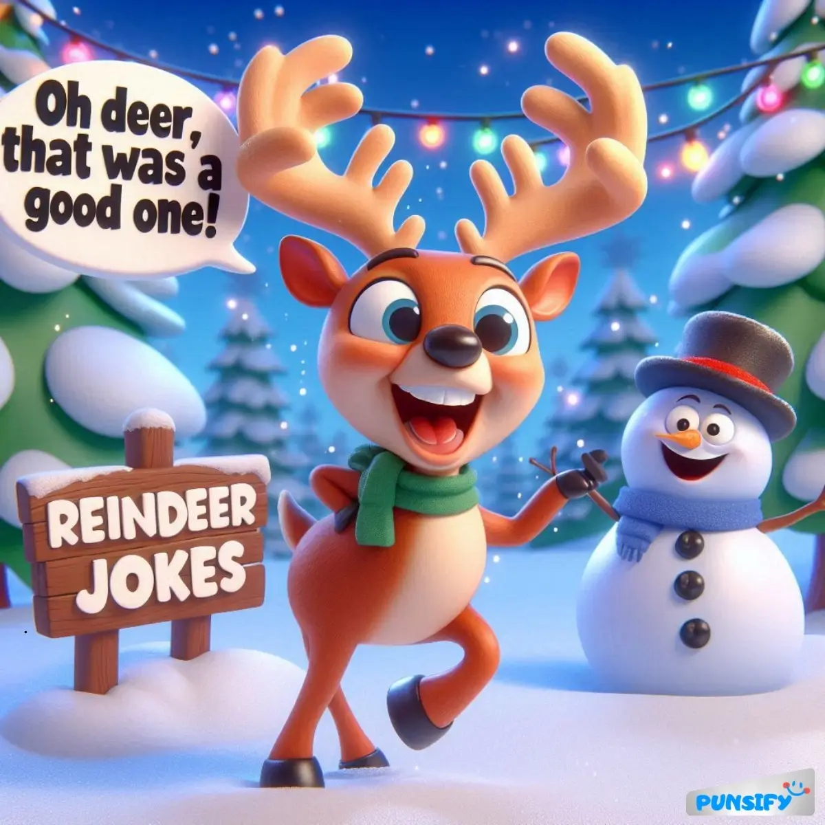 157+ Hilarious Reindeer Jokes and Puns to Spark Joy and Laughter This ...