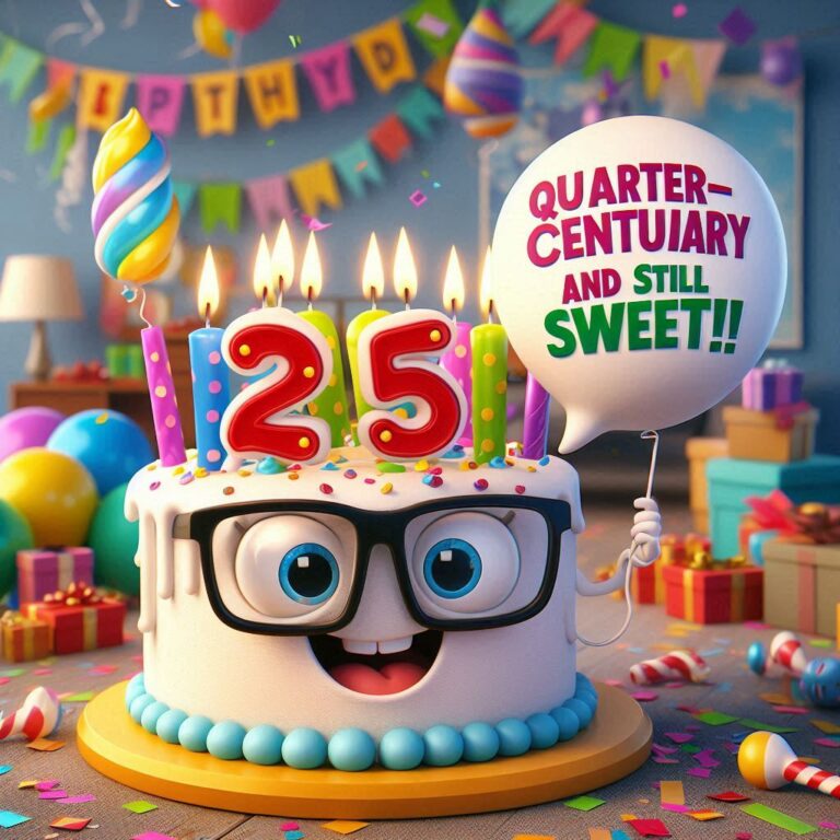 135+ Hilarious Hits with 25th Birthday Jokes and Puns for a Laugh Riot ...