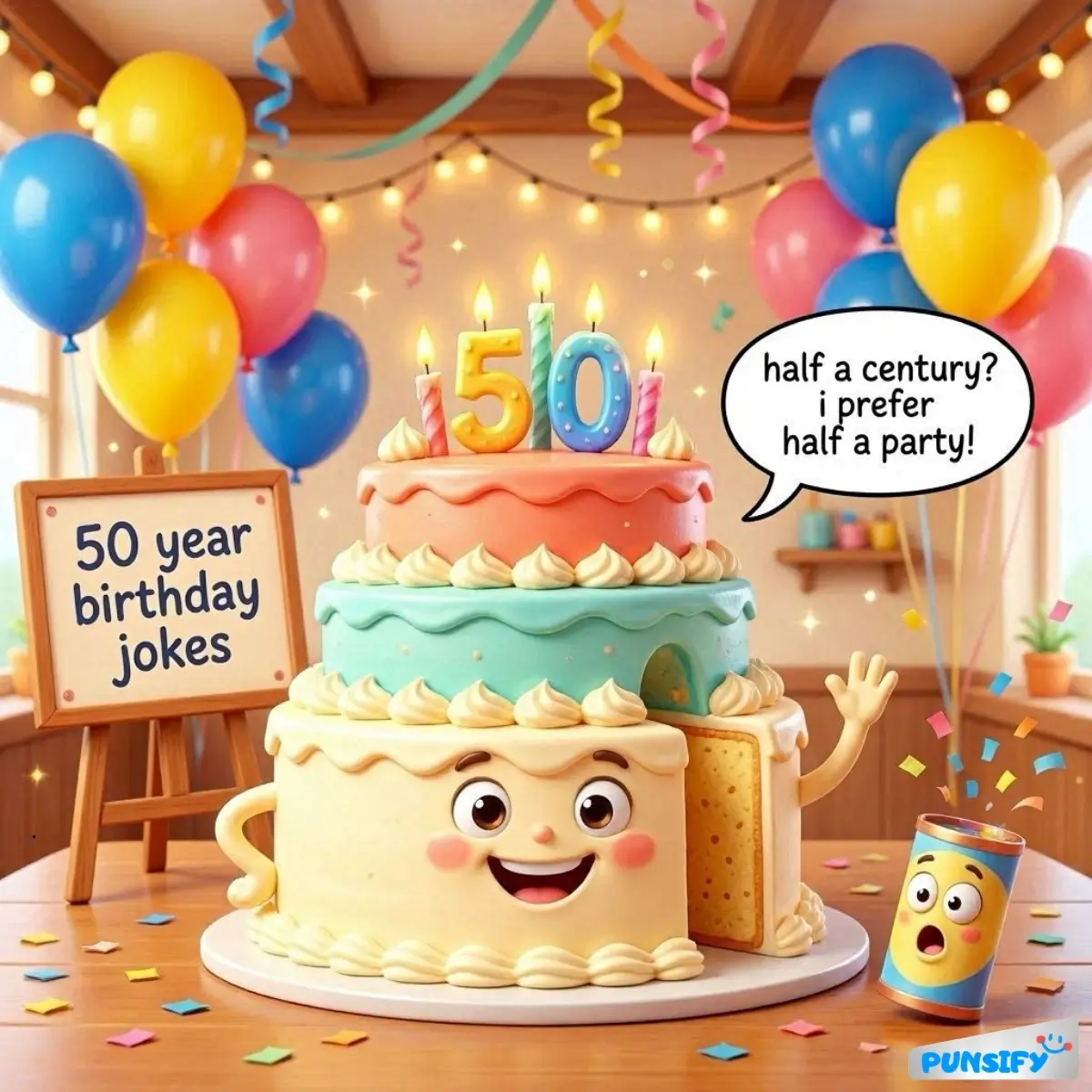 183+ Hilarious 50 Year Birthday Jokes That'll Have You Laughing to the ...