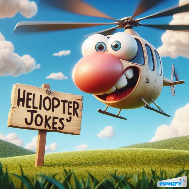 159+ Hilarity Takes Flight with Helicopter Jokes and Puns Galore
