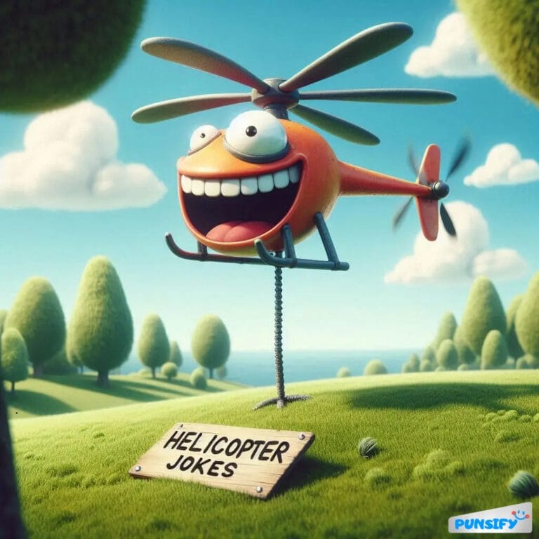 159+ Hilarity Takes Flight with Helicopter Jokes and Puns Galore